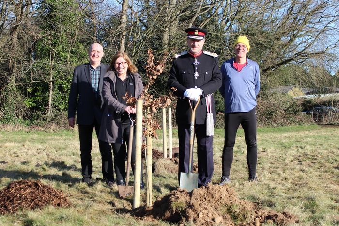 Tree planting project begins as Three Rivers marks Queen’s Platinum ...